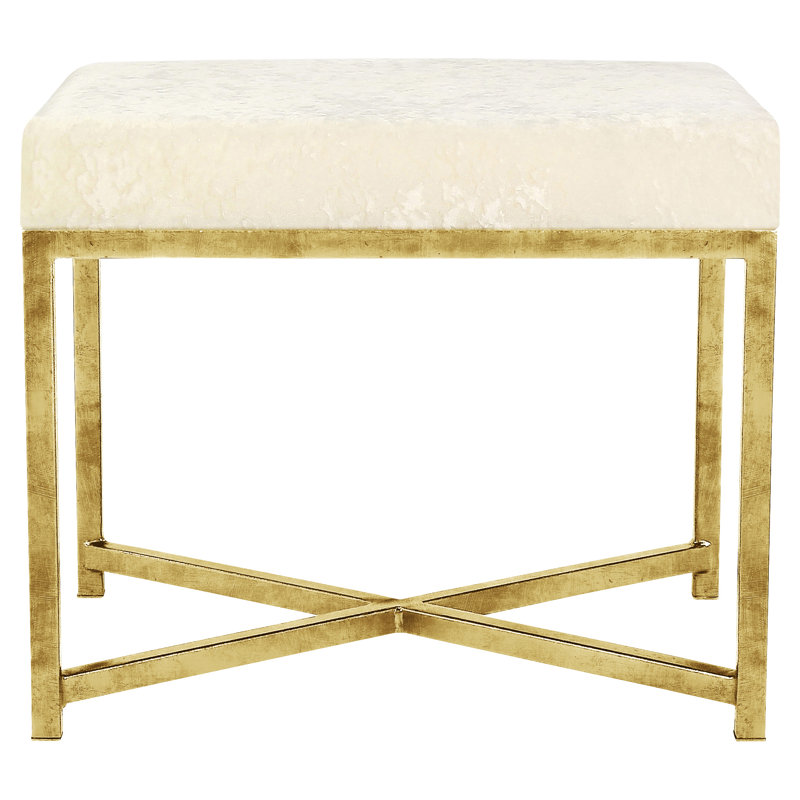 ellahome New York Iron Accent Stool & Reviews | Perigold